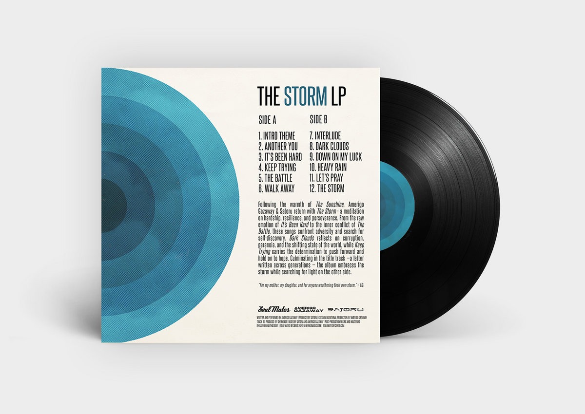 PRE-ORDER: Amerigo Gazaway & Satoru - The Storm LP - Deluxe Vinyl ...